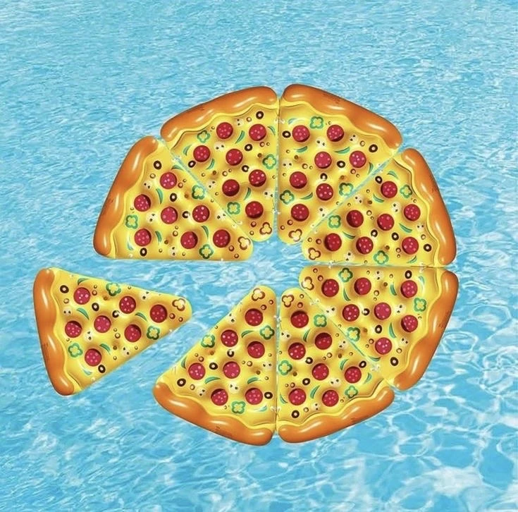 Pizza float